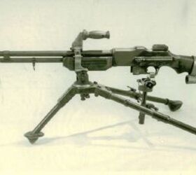 Experimental Tripod Mounted BAR | thefirearmblog.com