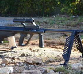AUGtober – Steyr AUG with 24" barrel and folding bipod | thefirearmblog.com