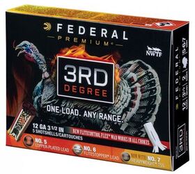 Federal Premium's 3rd Degree Turkey Loads Upgraded with a FliteControl ...