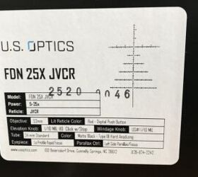 TFB Review: U.S. Optics FDN 25X 5-25×52 Scope | thefirearmblog.com