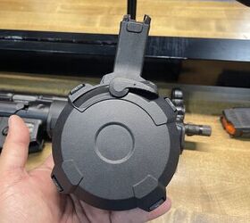 [SHOT 2022] Magpul MP5 Stock And Drum Mag | thefirearmblog.com