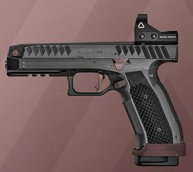 POTD: Laugo Arms Alien Gold Edition Pistol | thefirearmblog.com