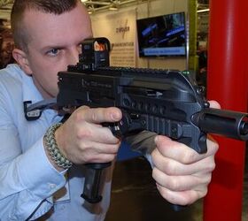 Tanfoglio TCMP compact sub-machinegun and select fire pistol ...