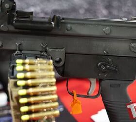 [SHOT 2018] Machine Gun Armory Semi-Auto M249 "Pistol" | thefirearmblog.com