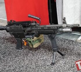 [SHOT 2018] Machine Gun Armory Semi-Auto M249 "Pistol" | thefirearmblog.com