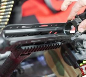 [SHOT 2018] Machine Gun Armory Semi-Auto M249 "Pistol" | thefirearmblog.com