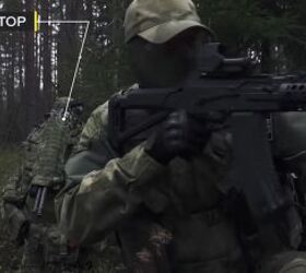 Customized AK-105 with 1P87 sight, 60-round magazine and RMB-93 shotgun ...