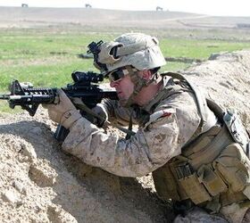 The Picatinny Mounted MK31 MOD 0 Pen Flare of Operation Enduring ...