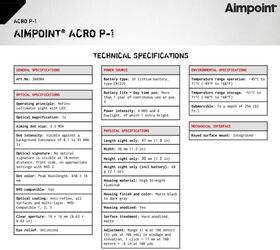 NEW OPTIC: Aimpoint Drops The ACRO | thefirearmblog.com