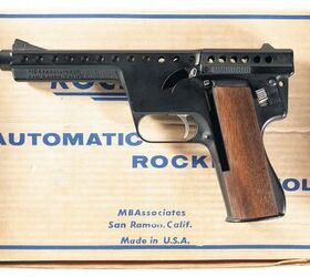 Gyrojet Rocket Pistol & Carbine from the 1960s in Action ...