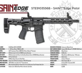 NEW Springfield Armory SAINT Edge Pistol in 5.56 NATO | thefirearmblog.com