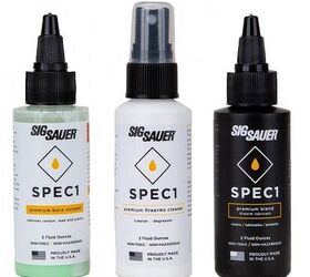 SIG SAUER Introduces SPEC1 Premium Firearm Care System | thefirearmblog.com