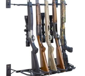 LIGHTNING REVIEW: Hold Up Displays Vertical 6 Gun Rack | thefirearmblog.com