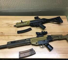 Upgraded Roller Lock Free Float MLOK Handguard And ACR Stock ...