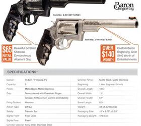 Lasers, Color, Engraving, OH MY!!! New Taurus 92, 1911 & Judge Models ...