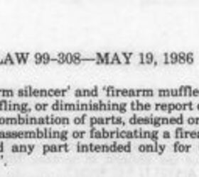 SILENCER SATURDAY #91: Silencer Definitions - Real Life Vs ATF Law ...