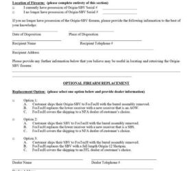 More ATF Reclassification: Fostech Origin SBV Now NFA Regulated ...