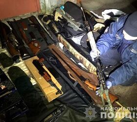 Illegal Weapons Cache Seized in Rivne, Ukraine | thefirearmblog.com