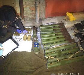 Illegal Weapons Cache Seized in Rivne, Ukraine | thefirearmblog.com