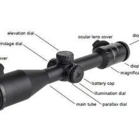 New Tangent Theta 3-15x50mm Long Range Hunter Riflescope ...