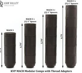 Kaw Valley Precision MACH Modular Linear Compensator | thefirearmblog.com