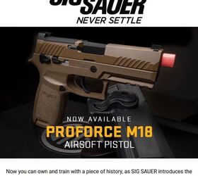SIG Sauer Releases New PROFORCE M18 Airsoft Pistol | thefirearmblog.com