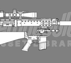 Pewdoodles Asset Library – Gun Drawings | thefirearmblog.com