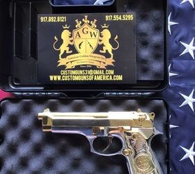 HOT GAT or FUDD CRAP? Golden or Gaudy Custom Beretta? | thefirearmblog.com