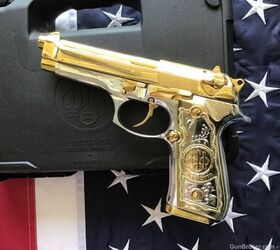 HOT GAT or FUDD CRAP? Golden or Gaudy Custom Beretta? | thefirearmblog.com