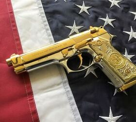 HOT GAT or FUDD CRAP? Golden or Gaudy Custom Beretta? | thefirearmblog.com