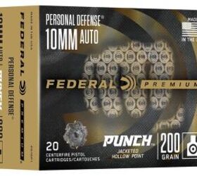 Federal Punch Line Adds .22LR and 10mm Personal Defense Ammunition ...