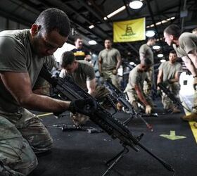 POTD: M240B Machine Gun in Small Unit Ranger Tactics Course ...