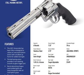 Colt To Bring Back the Anaconda | thefirearmblog.com