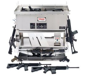 Infante Explain Their Ultrasonic Gun Cleaning System | thefirearmblog.com