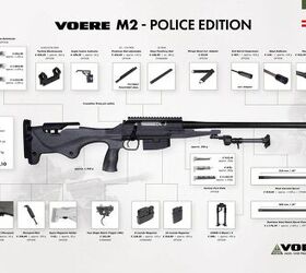 Austrian Voere M2 Police Edition Bolt Action Rifle | thefirearmblog.com