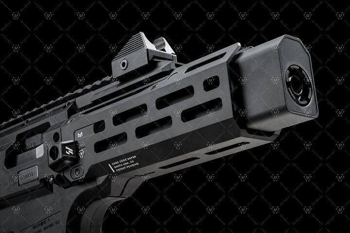 Strike Industries 6 Inch Handguard For Cz Scorpion Evo Pistol