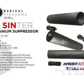 The Sinter: New 3D-Printed Suppressor from Radical Firearms ...