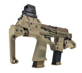 TFB Review: FLUX Raider MP17 - P320 PDW Chassis | thefirearmblog.com