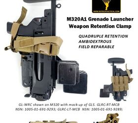 S.O.TECH Delivers 8,000 M320A1 Grenade Launcher Weapon Retention Clamps ...