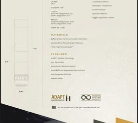 New Release: The Rugged Mustang Modular .22LR Suppressor ...