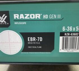TFB Review: Vortex Razor HD Gen III 6-36×56 FFP Scope | thefirearmblog.com