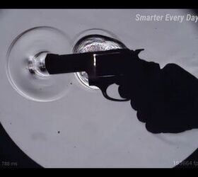 Gun Firing A Bullet Shockwave A) Shock Wave And Muzzle Blast Of A Gun