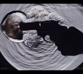 Gun Firing A Bullet Shockwave A) Shock Wave And Muzzle Blast Of A Gun