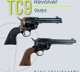 Taylor Firearms Releases TC9 Series 9mm Revolvers | thefirearmblog.com