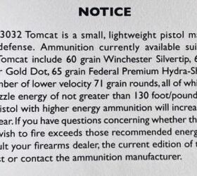 AllOutdoor Review - Beretta 3032 Tomcat Covert .32 ACP | thefirearmblog.com