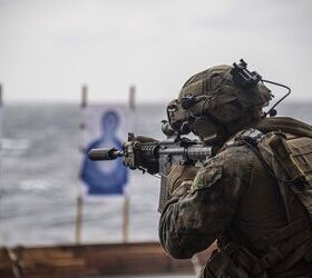 POTD: M4A1 Small Arms Live-Fire on USS America | thefirearmblog.com