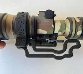 MK Machining PVS-30 Night Vision Fin Throw Lever | thefirearmblog.com