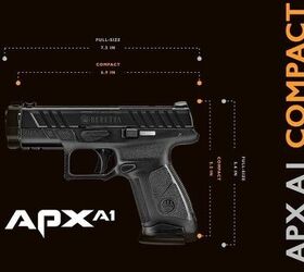 Beretta Adds New APX A1 Compact Model | thefirearmblog.com