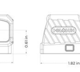 New Direct Mount Holosun SCS-320 Sight for SIG P320 Pistols ...