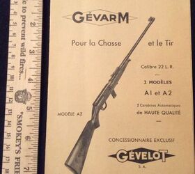 The Rimfire Report: France's Gevarm 22LR Open Bolt Semi-Auto Rifles ...